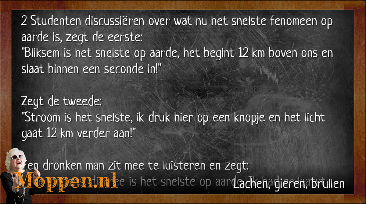 Moppen.nl - Mop: Aan de schijt