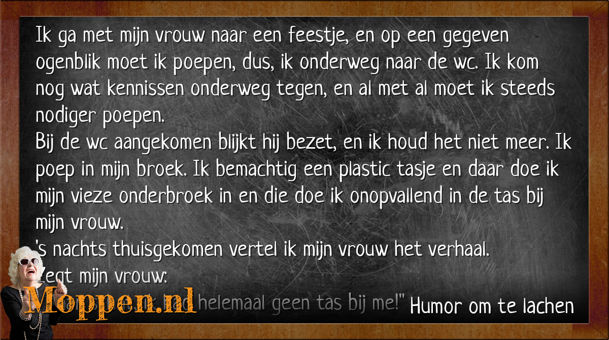 Moppen.nl - Mop: Feestje