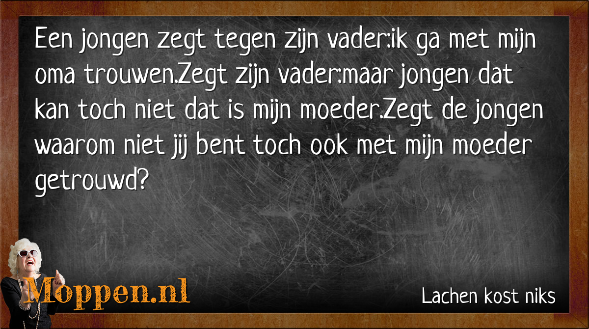 Moppen.nl - Mop: Trouwen