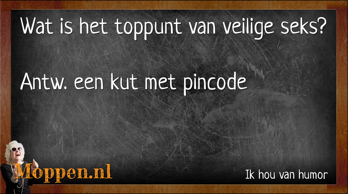 Moppen.nl - Mop: Toppunt