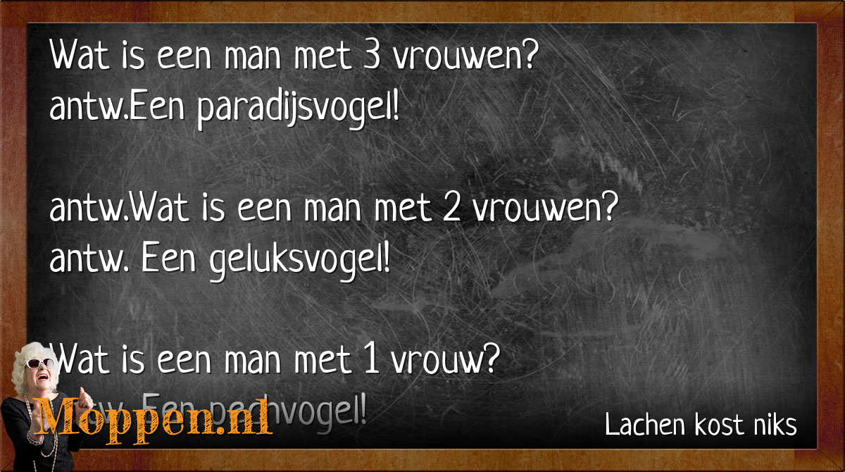 Moppen.nl - Mop: Vrouwen