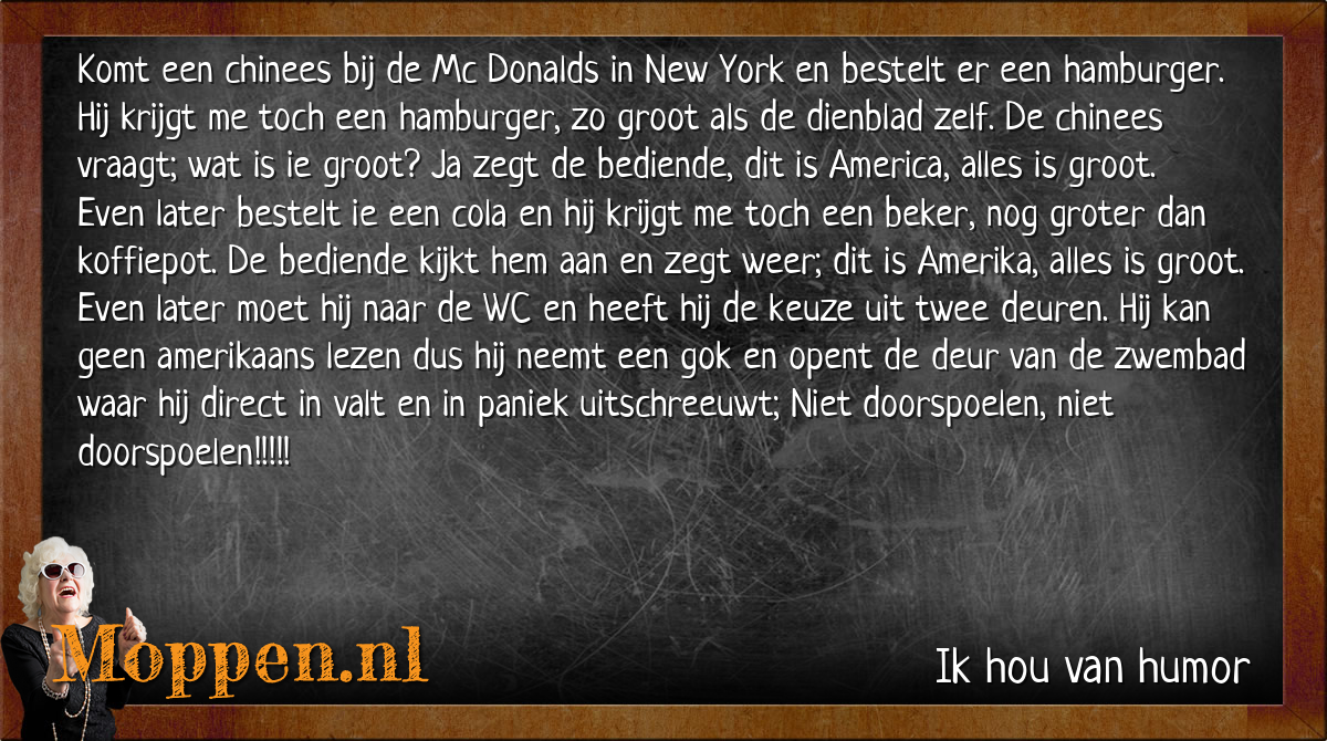 Moppen.nl - Mop: Grote WC