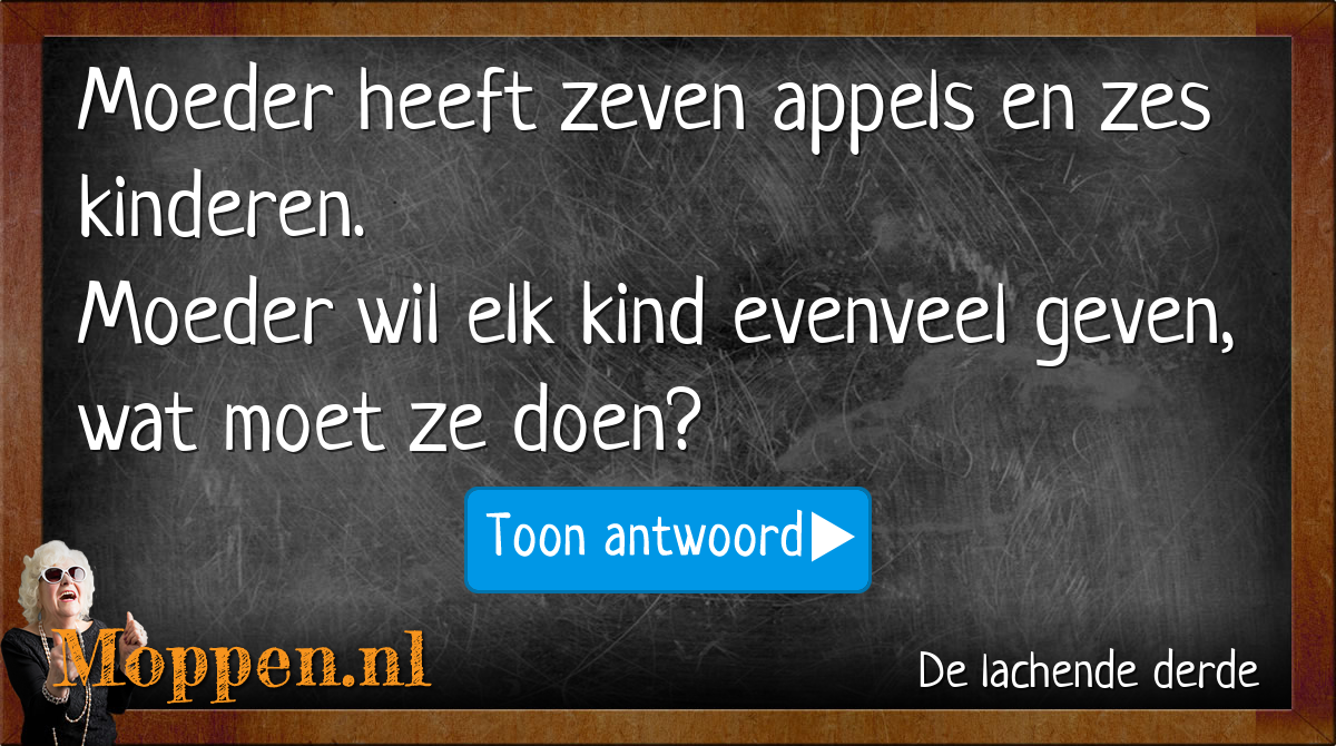 Moppen.nl - Mop: Appels