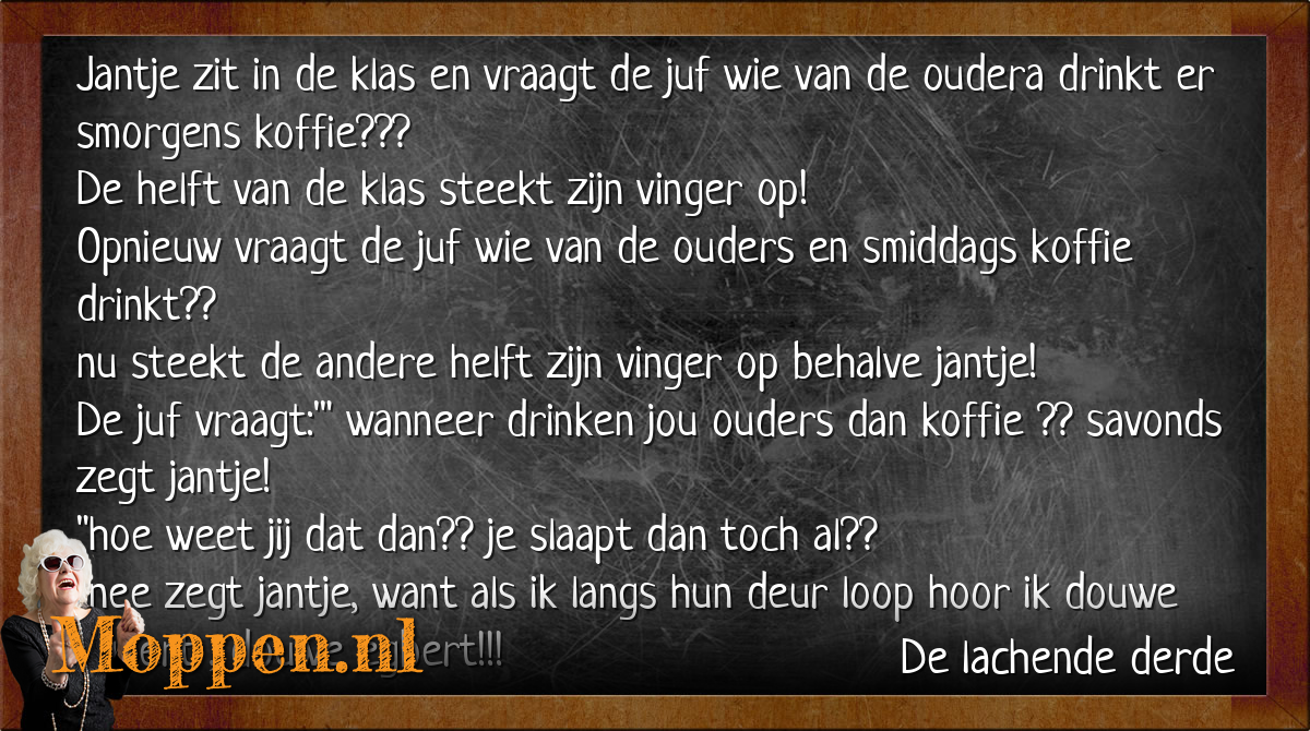 Moppen.nl - Mop: Koffie!!!