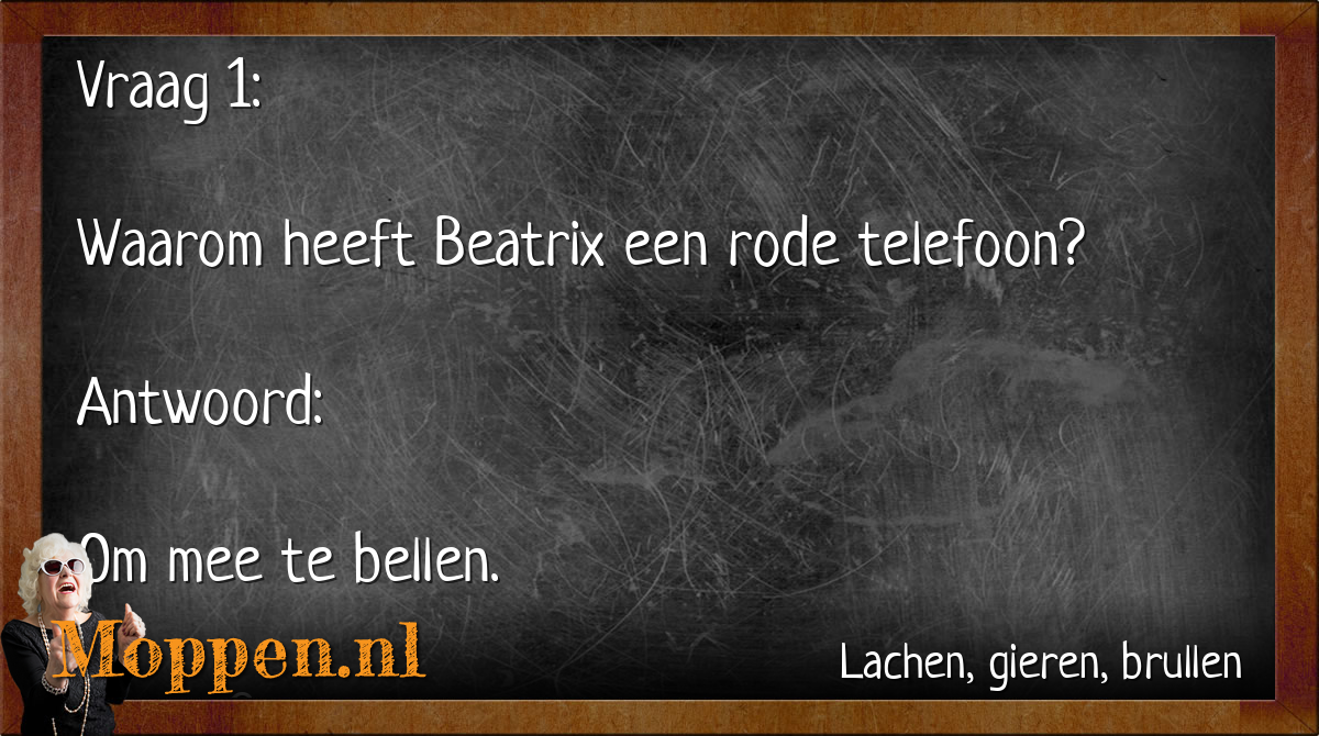 Moppen.nl - Mop: Beatrix