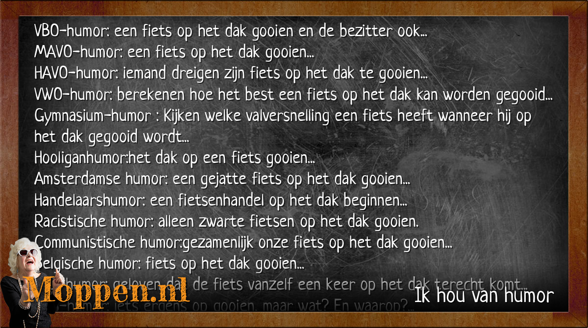 Moppen.nl - Mop: ...humor