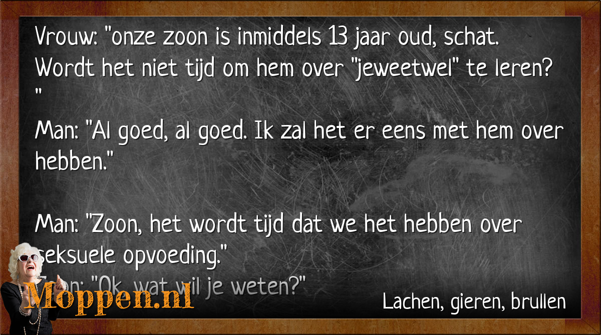 Moppen.nl - Mop: Ontwikkeld