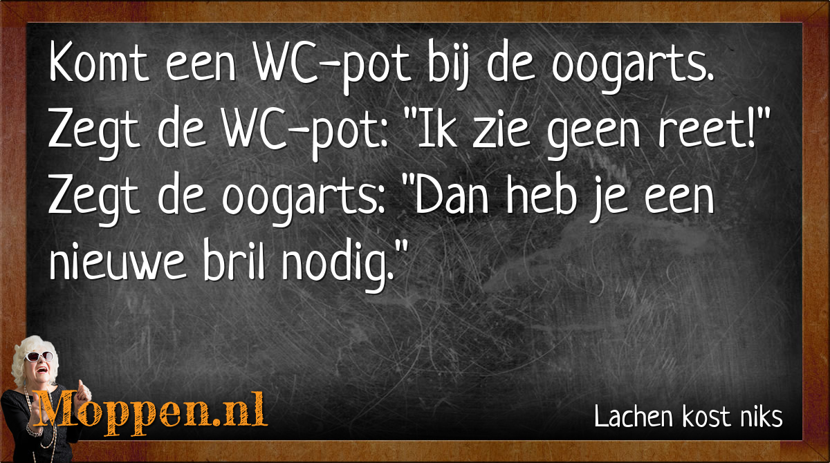 Moppen.nl - Mop: Oogarts