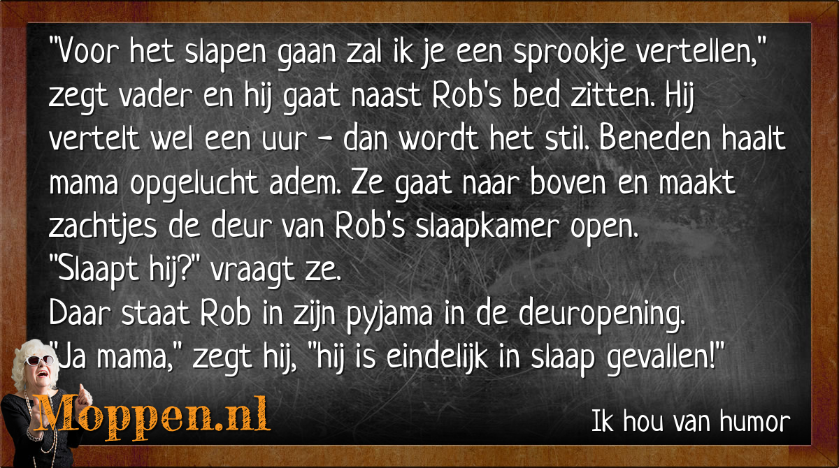 Moppen.nl - Mop: Andersom