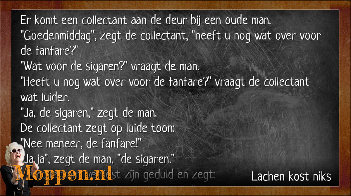 Moppen.nl - Mop: Fanfare