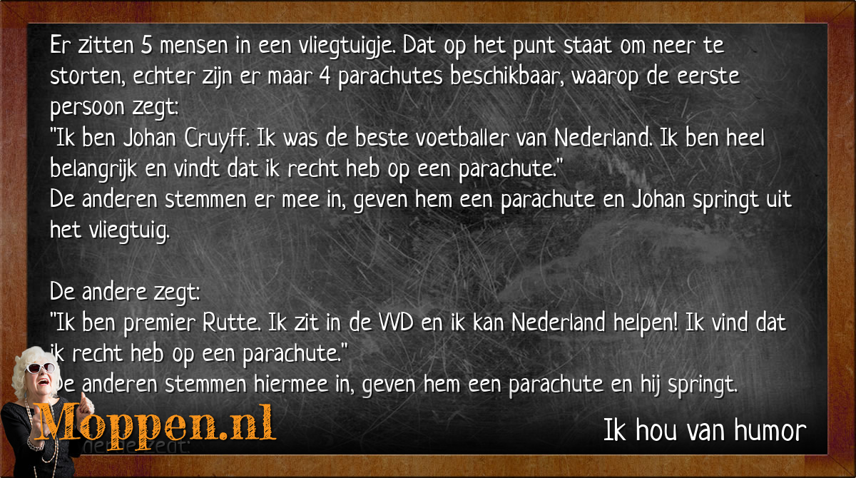 Moppen.nl - Mop: Leuke mop