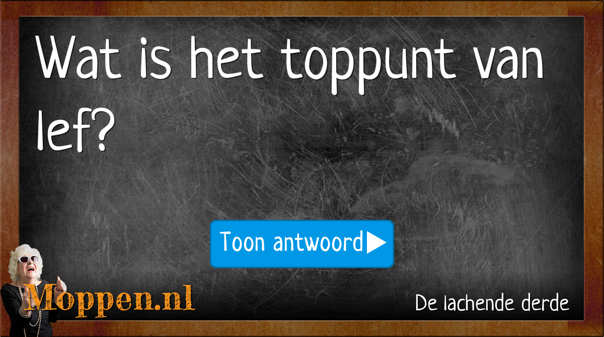 Moppen.nl - Mop: Toppunt