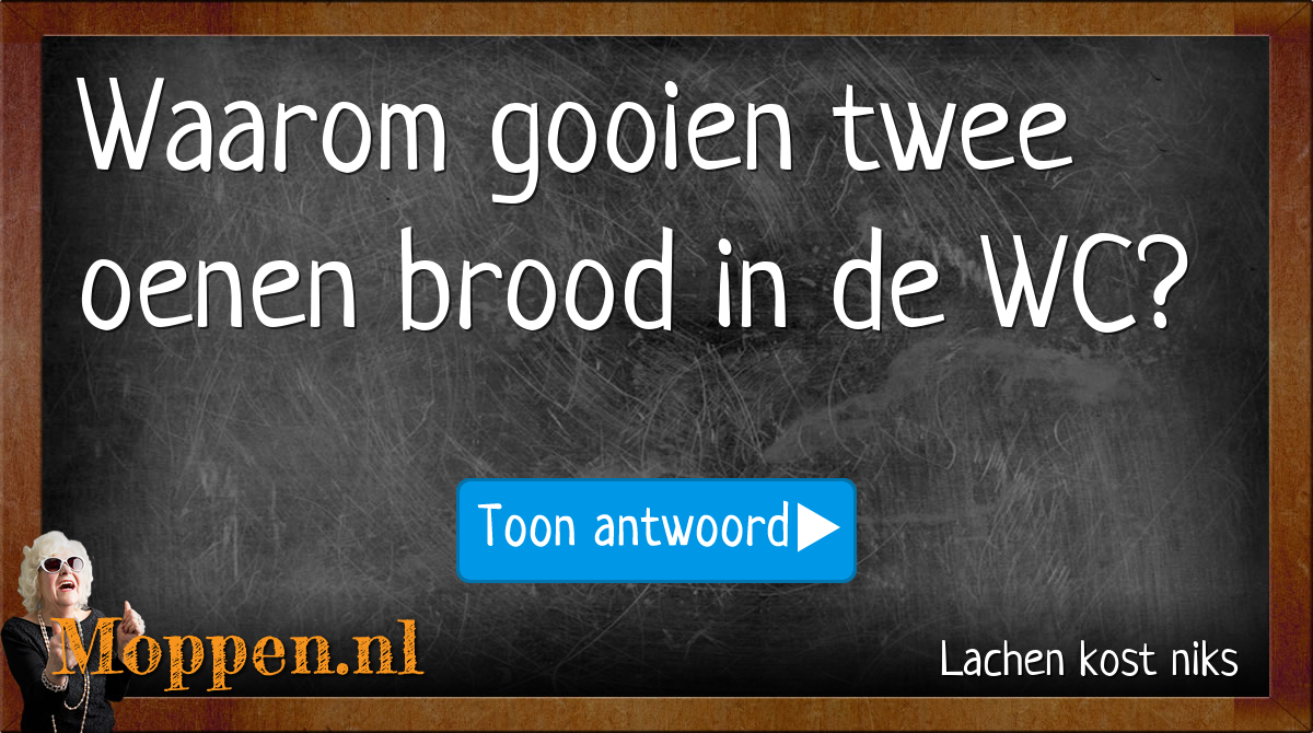 Moppen.nl - Mop: Oenen