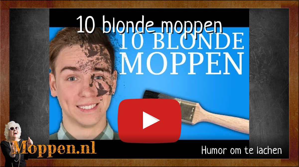 Moppen.nl - Mop: 10 blonde moppen