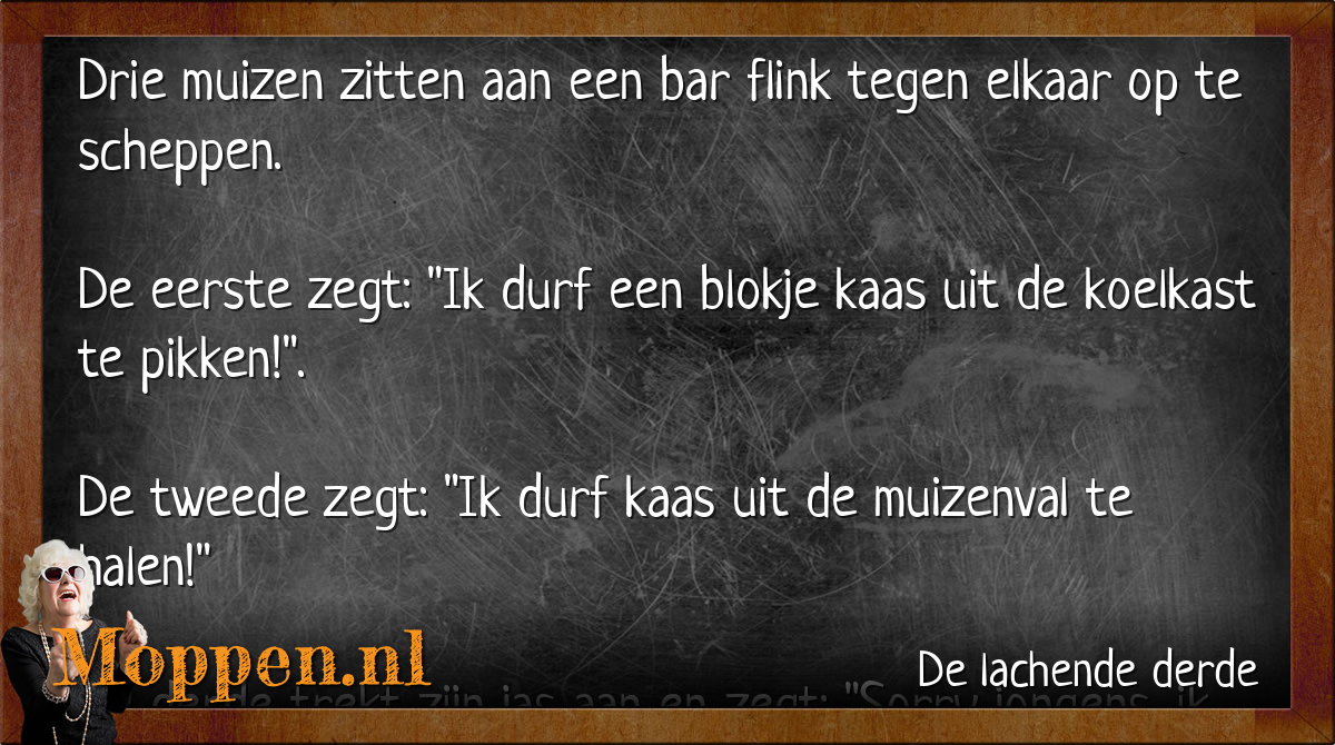 Moppen.nl - Mop: Muizenbluf