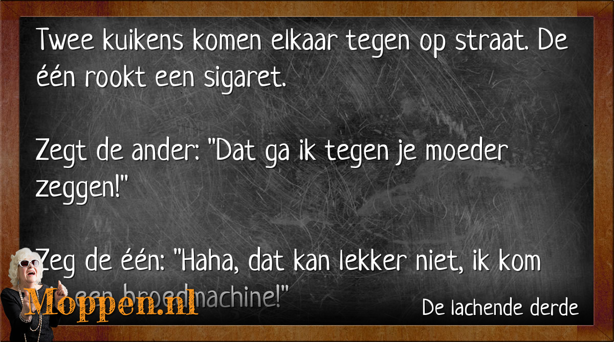 Moppen.nl - Mop: Klikspaan